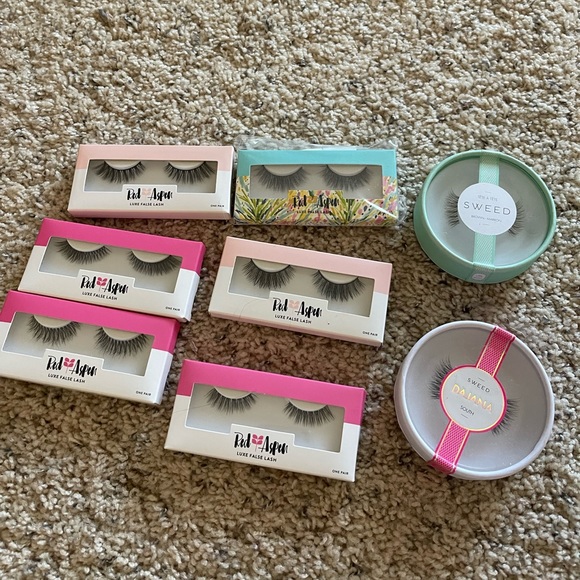 Red Aspen | Makeup | Huge Lot Of Brand New Lashes | Poshmark
